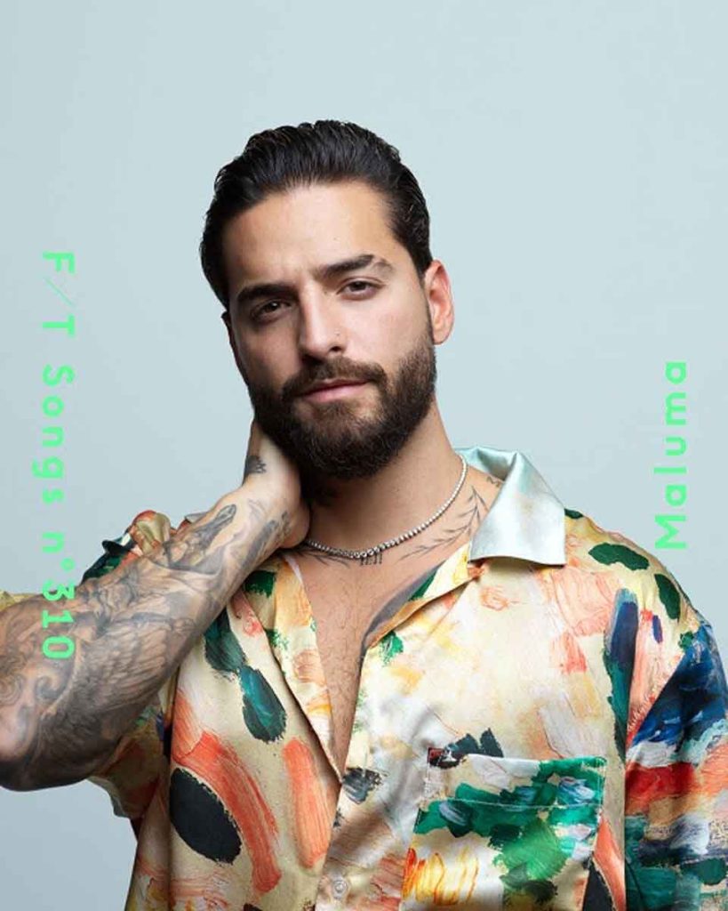 El superastro colombiano, MALUMA, hace su primera aparición en THE ...