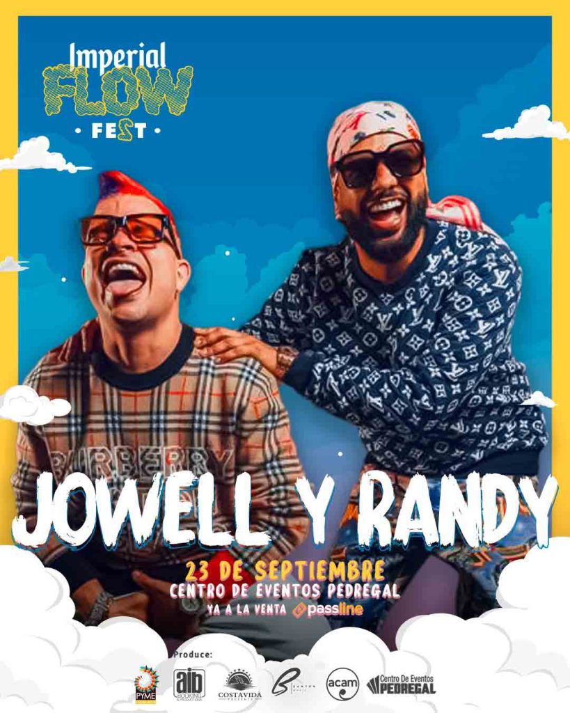 Jowell & Randy es el tercer artista confirmado del Imperial Flow Fest 2 ...
