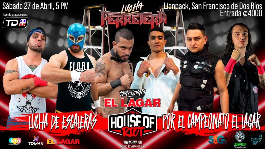 El Lagar presenta “Lucha Ferretera”, una alianza con Riot Wrestling ...